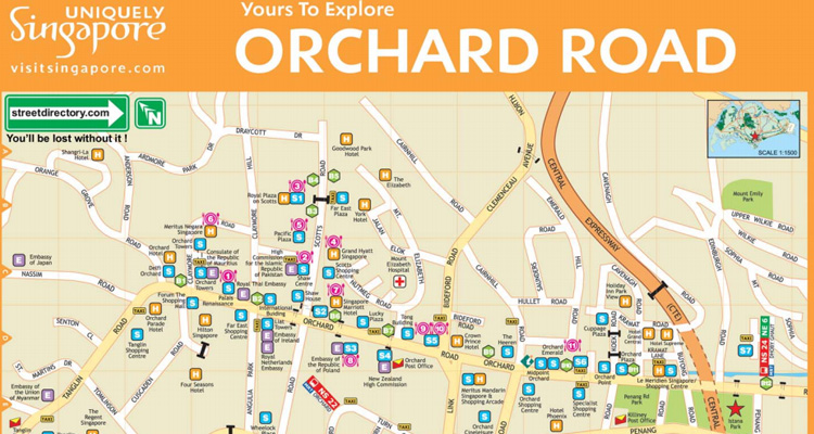 ย่านช้อปปิ้งถนนออชาร์ด Orchard Road | ตะลอนเที่ยวดอทคอม
