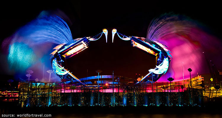 โชว์แสงสีเสียงนกกระเรียนคู่รัก Crane Dance – ตะลอนเที่ยวดอทคอม | ตะลอน ...