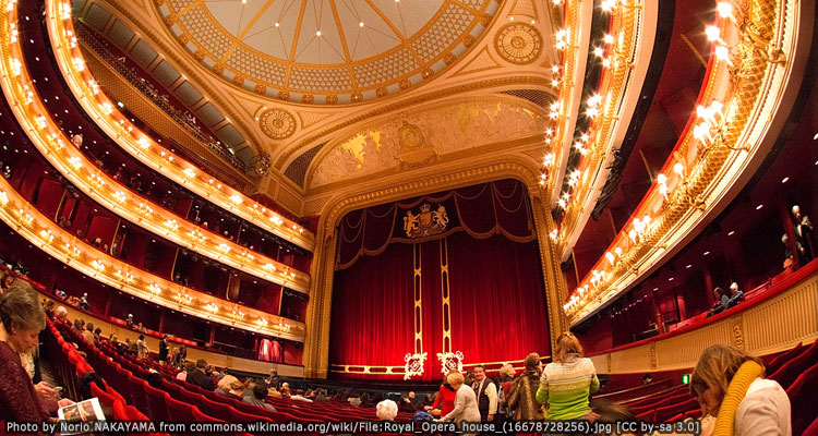 โรงอุปรากรแห่งชาติ Royal Opera House | ตะลอนเที่ยวดอทคอม