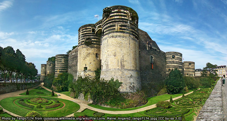 ปราสาทอองเช่ร์ CHATEAU OF ANGERS | ตะลอนเที่ยวดอทคอม