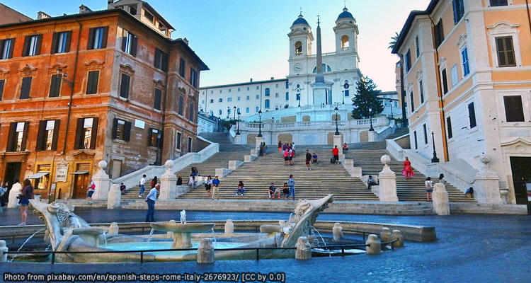 บันไดสเปน Spanish Steps – ตะลอนเที่ยวดอทคอม | ตะลอนเที่ยวดอทคอม