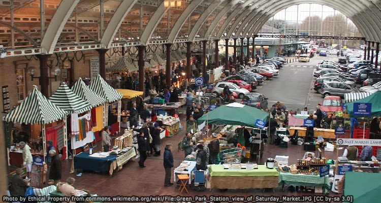 ตลาดสถานีกรีนปาร์ค Green Park Station Market | ตะลอนเที่ยวดอทคอม