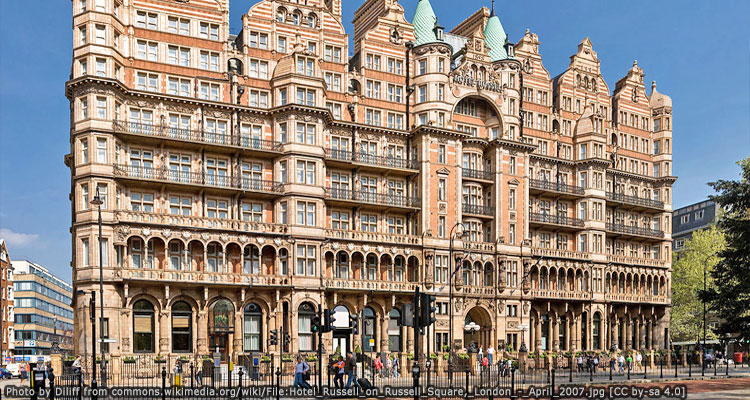 จัตุรัส รัสเซล Russell Square | ตะลอนเที่ยวดอทคอม