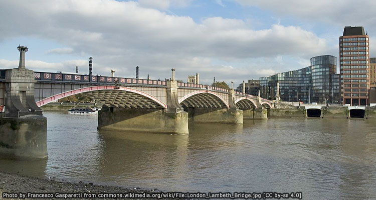 สะพาน Lambeth bridge - ตะลอนเที่ยวดอทคอม | ตะลอนเที่ยวดอทคอม